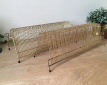 Unique wire record rack related items | Etsy