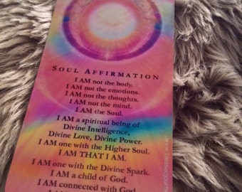 Affirmation cards | Etsy