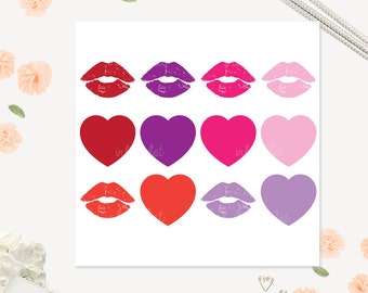 Unique lip clip related items | Etsy