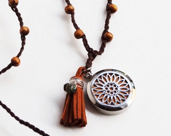 Essential Oil diffuser necklaces and bracelets. by FreckledHeart