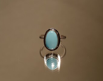 Easter Blue Turquoise on Sterling by Stonearches on Etsy