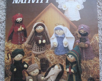 Knitted nativity | Etsy