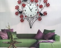 Unique fancy clock related items | Etsy