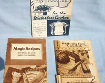 Popular items for 1930s cookbook on Etsy