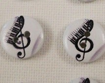 Unique craft music buttons related items | Etsy