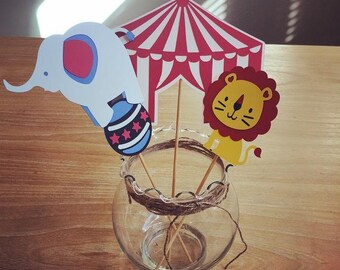 Unique circus centerpiece related items | Etsy