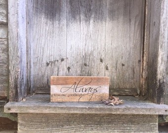 Distressed wood art | Etsy