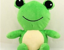 Popular items for frog plush on Etsy