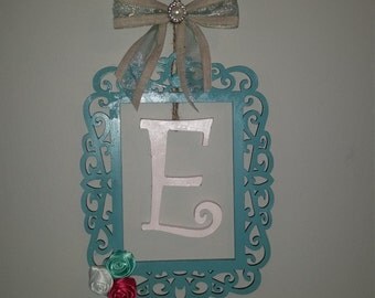 Items similar to Paper letter decor on Etsy