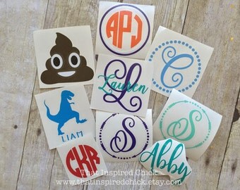 Custom mirror decals | Etsy