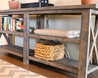 rustic console table – Etsy