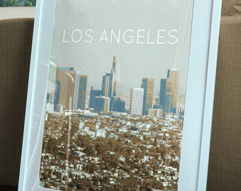 LA Print NYC Art Print Extra Large Art Home Decor Old City