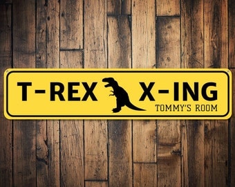 Dinosaur sign | Etsy