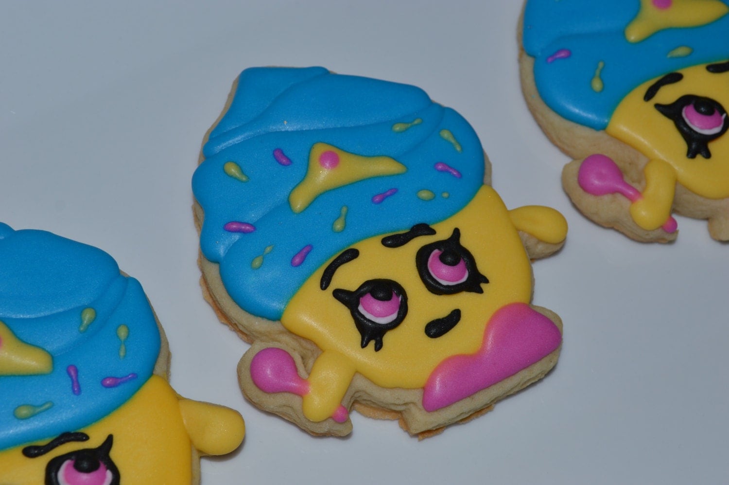 Shopkins Cupcake Queen Sugar Cookies