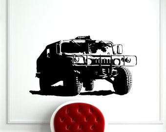 Hummer decal | Etsy