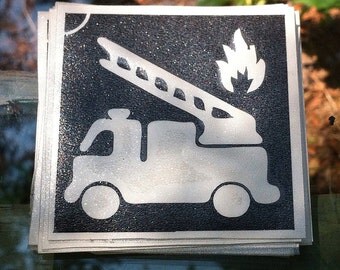 Unique firetruck wall decal related items | Etsy