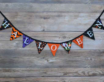 Unique halloween pennants related items | Etsy