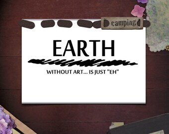 Earth without art | Etsy