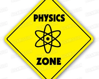 Physics sign | Etsy