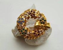 Unique jeweled wreath related items | Etsy