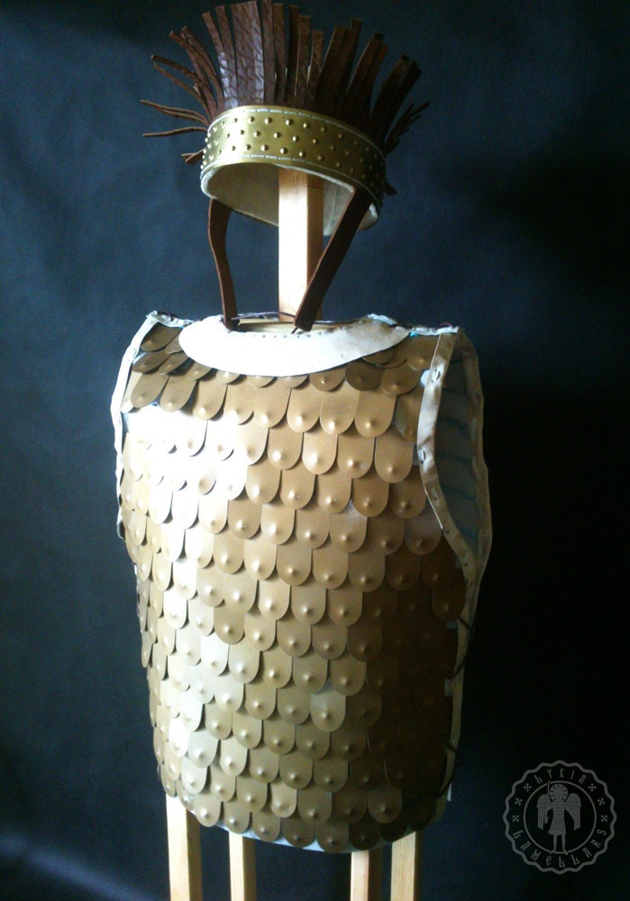 Philistine armor brass