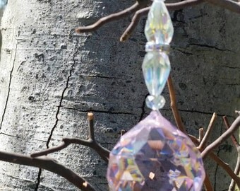 Unique hanging crystals related items | Etsy