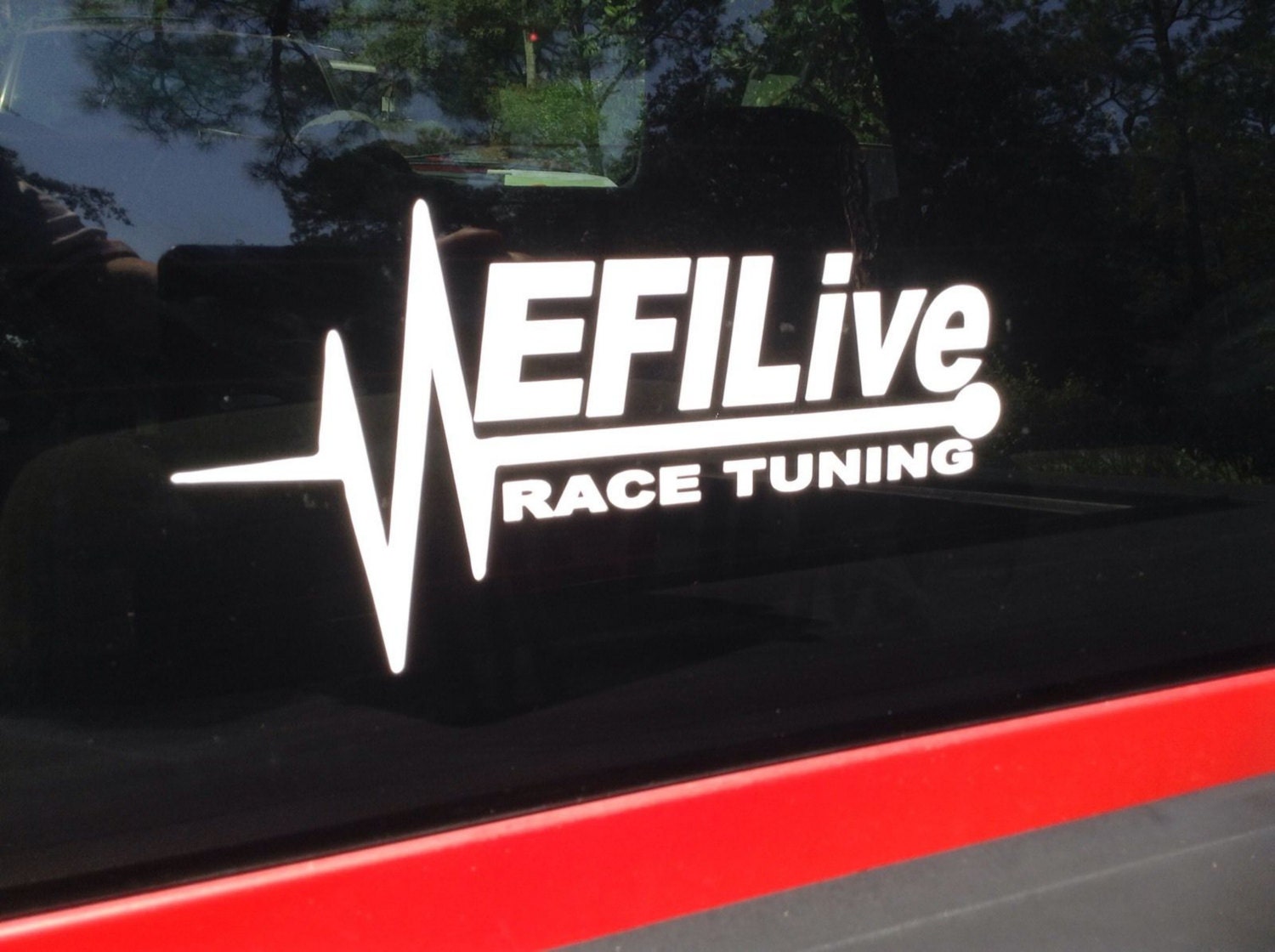 EFI Live Race Tuning 10 Decal Window sticker Your