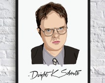 Unique dwight schrute related items | Etsy