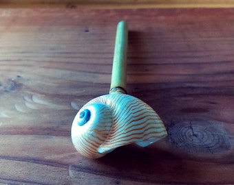 Unique seashell pipe related items | Etsy