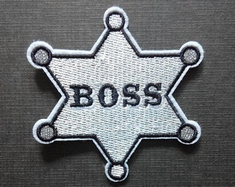 Items similar to Sheriff Star Badge Applique Template PDF Instant ...