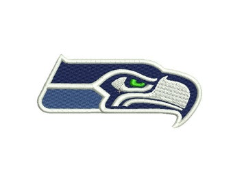 Unique seahawks embroidery related items | Etsy