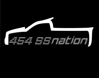 Silverado decal | Etsy