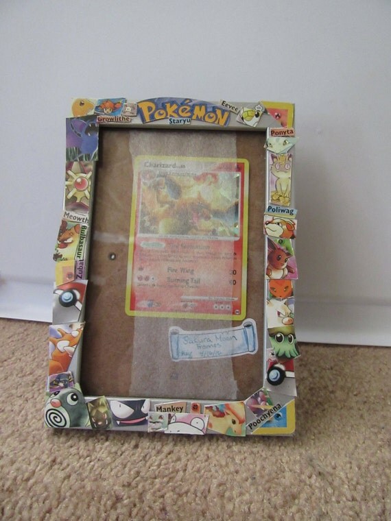 Pokemon Frame by SakuraMoonCreations on Etsy