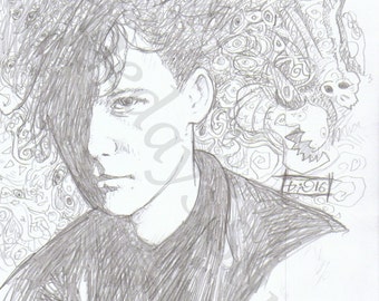 Psychic drawing | Etsy