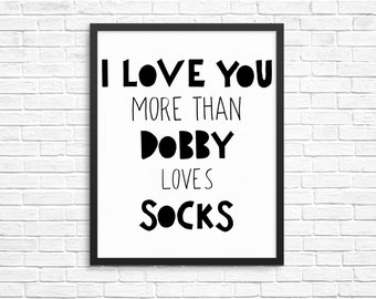 Dobby printable | Etsy