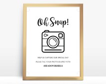 Popular items for custom hashtag sign on Etsy