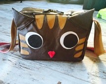 Unique cat handbag related items | Etsy
