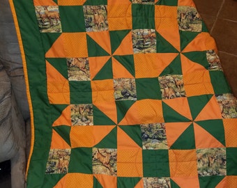 Hunting quilt | Etsy