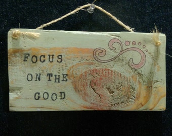 Unique focus sign related items | Etsy