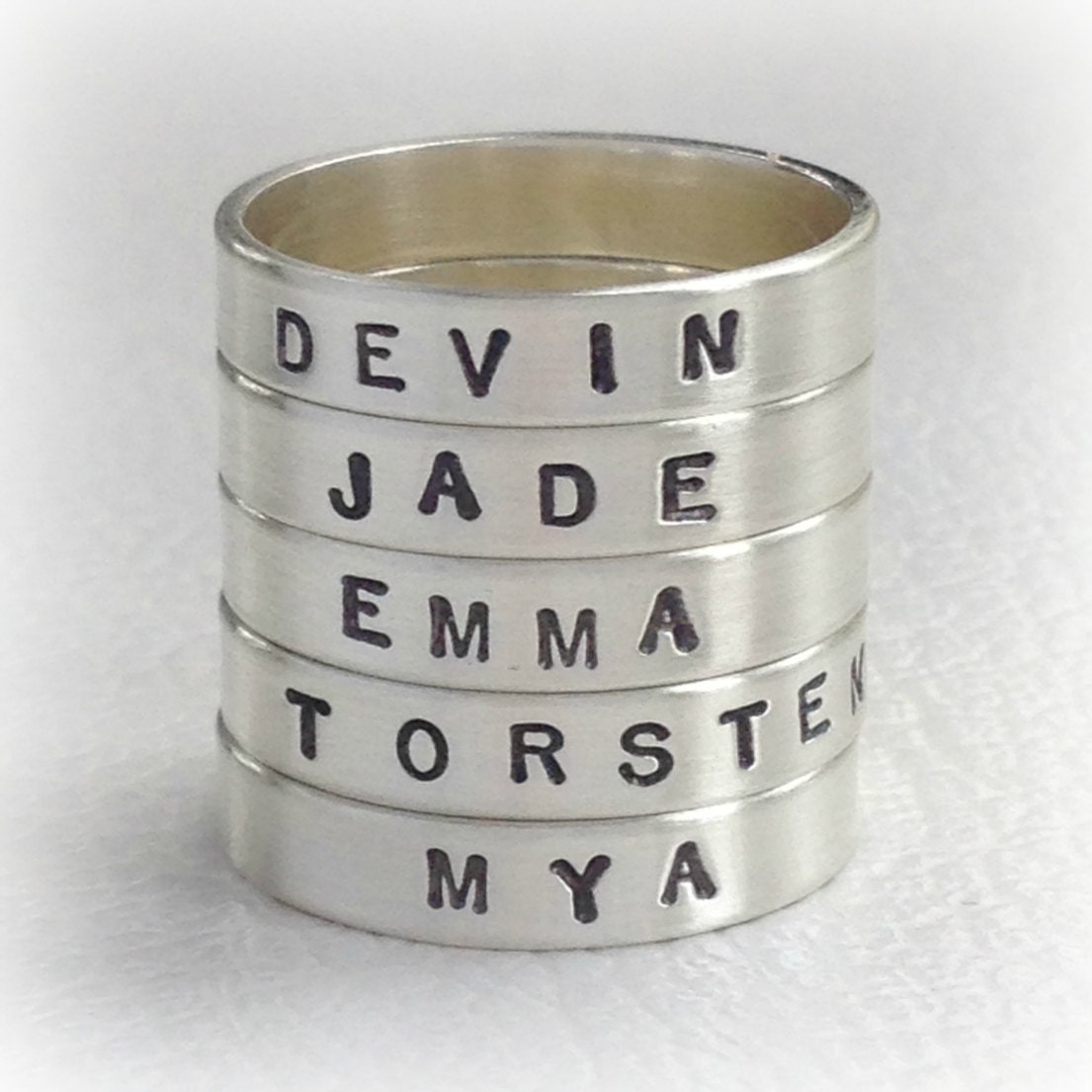 Unique Handmade Sterling Silver Rings for by JenniferWoodJewelry