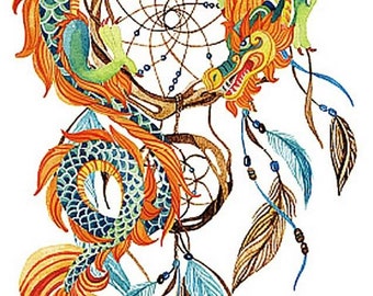 Dragon dream catcher | Etsy