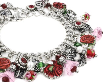 Charm Bracelets Charm Necklace Personalized by BlackberryDesigns
