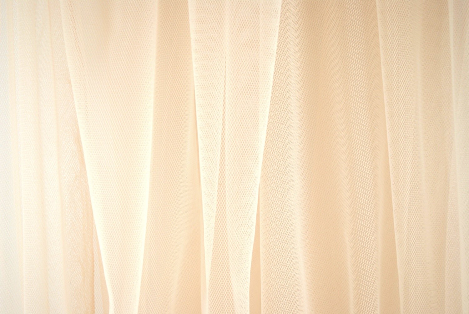 Solid Beige/Nude Tulle ultra-fine tulle with soft by sojofabric