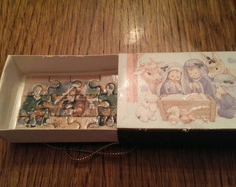 Nativity puzzle | Etsy