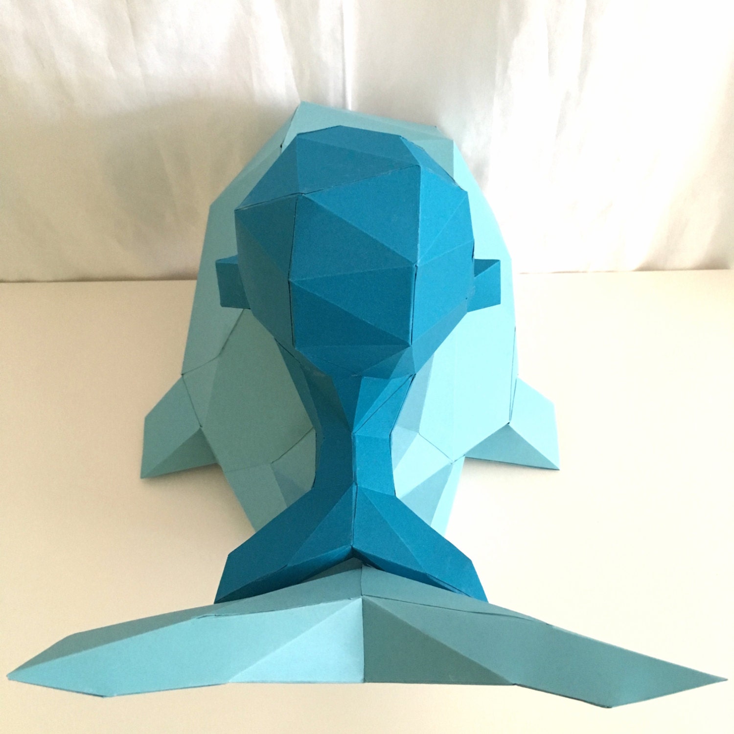 Whale 3d papercraft. With this purchase you get PDF digital