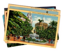 Unique los angeles postcard related items | Etsy