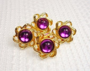 Violet buttons | Etsy