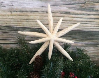 Starfish tree topper | Etsy