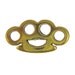 Brass Knuckles Lapel Pin in Gold-CC525G