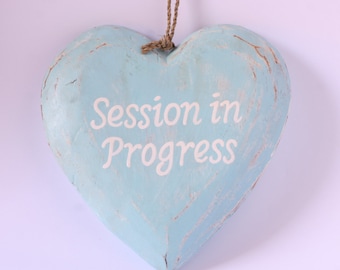 In session sign | Etsy